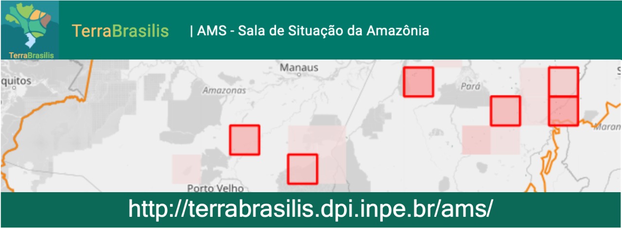 Novas funcionalidades do painel do TerraBrasilis: Sala de situação da ...